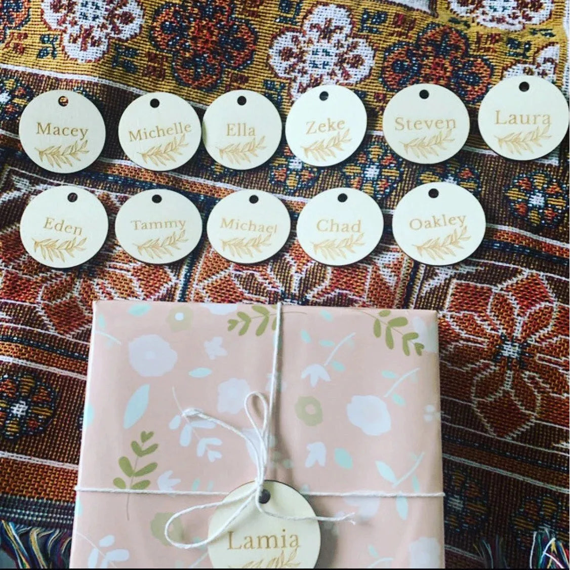 Wedding Favours | Personalised Tags – Geez Creations